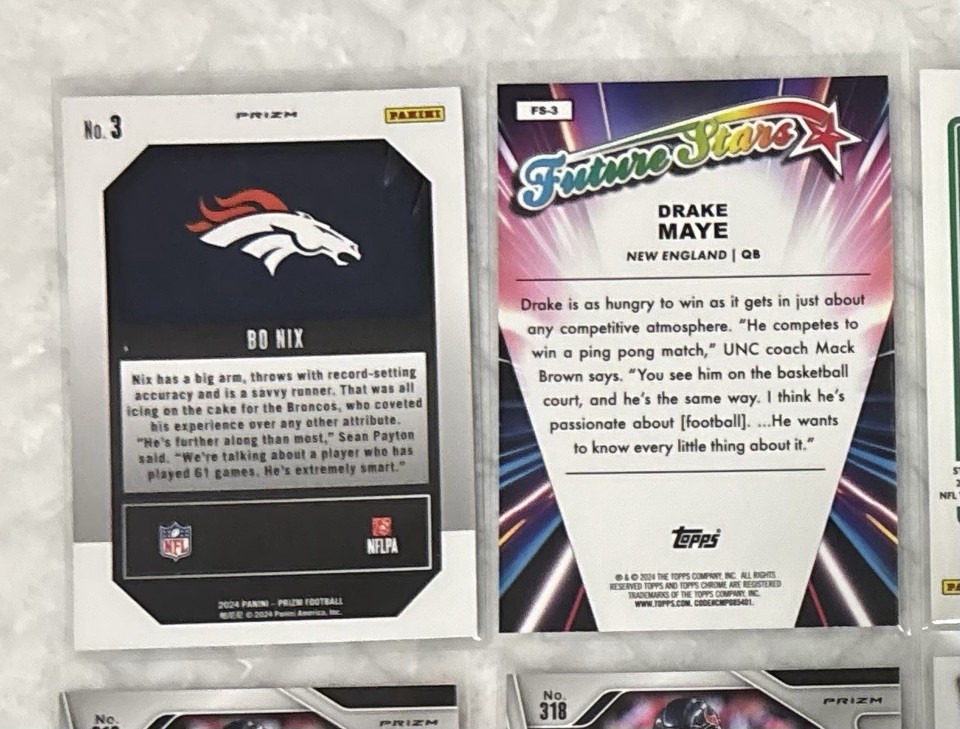 50 Parallel Lot! Prizm Optic Select- Nix Green Wave RC Maye RC Brady ...