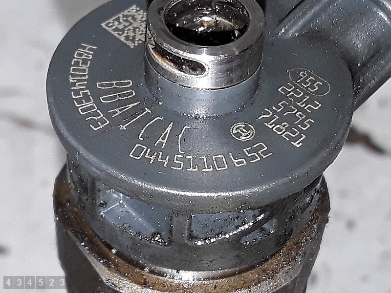2017 DACIA SANDERO INJECTOR BOSCH DIESEL 1500DCI 0445110652 | eBay UK