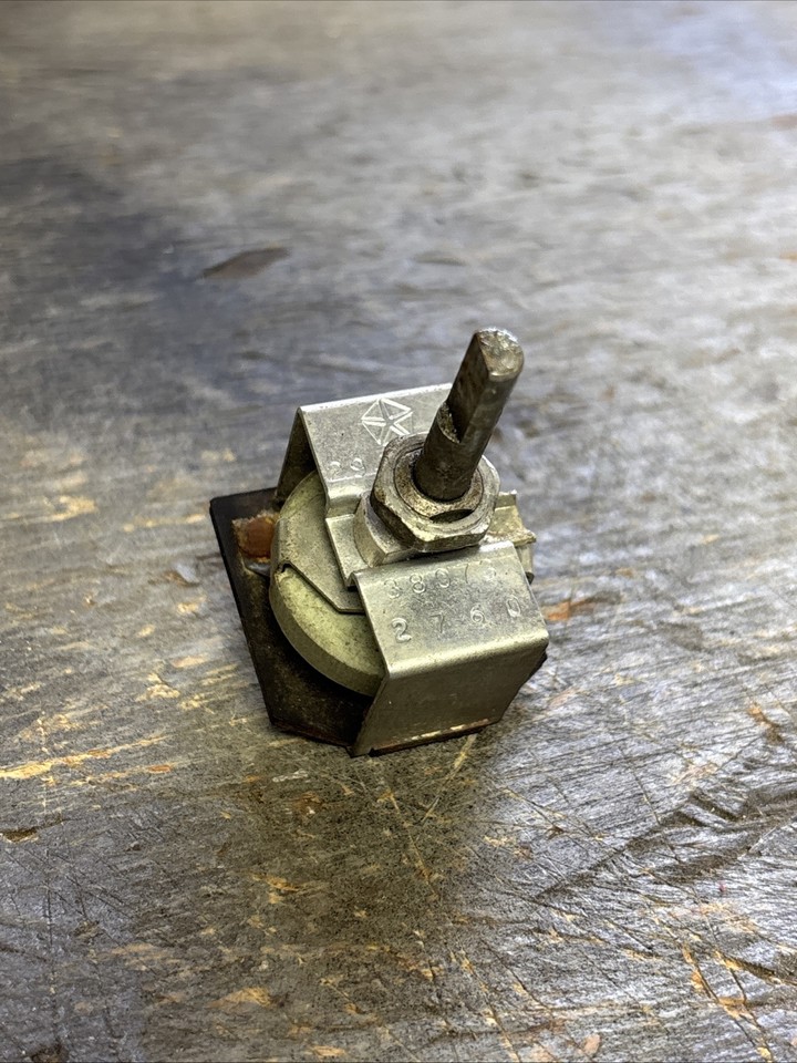 MOPAR E-Body Dash Light Dimmer Switch 1970-1974 Dodge Challenger ...