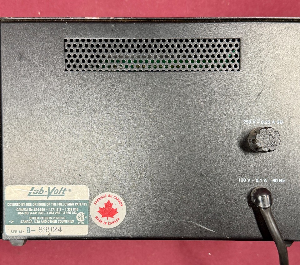 Lab-Volt Model 1247-00 Digital VM and Generator - Working | eBay