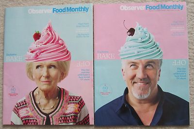 The Great British Bake Off - Observer Food Monthly Magazine – July 2016 ...
