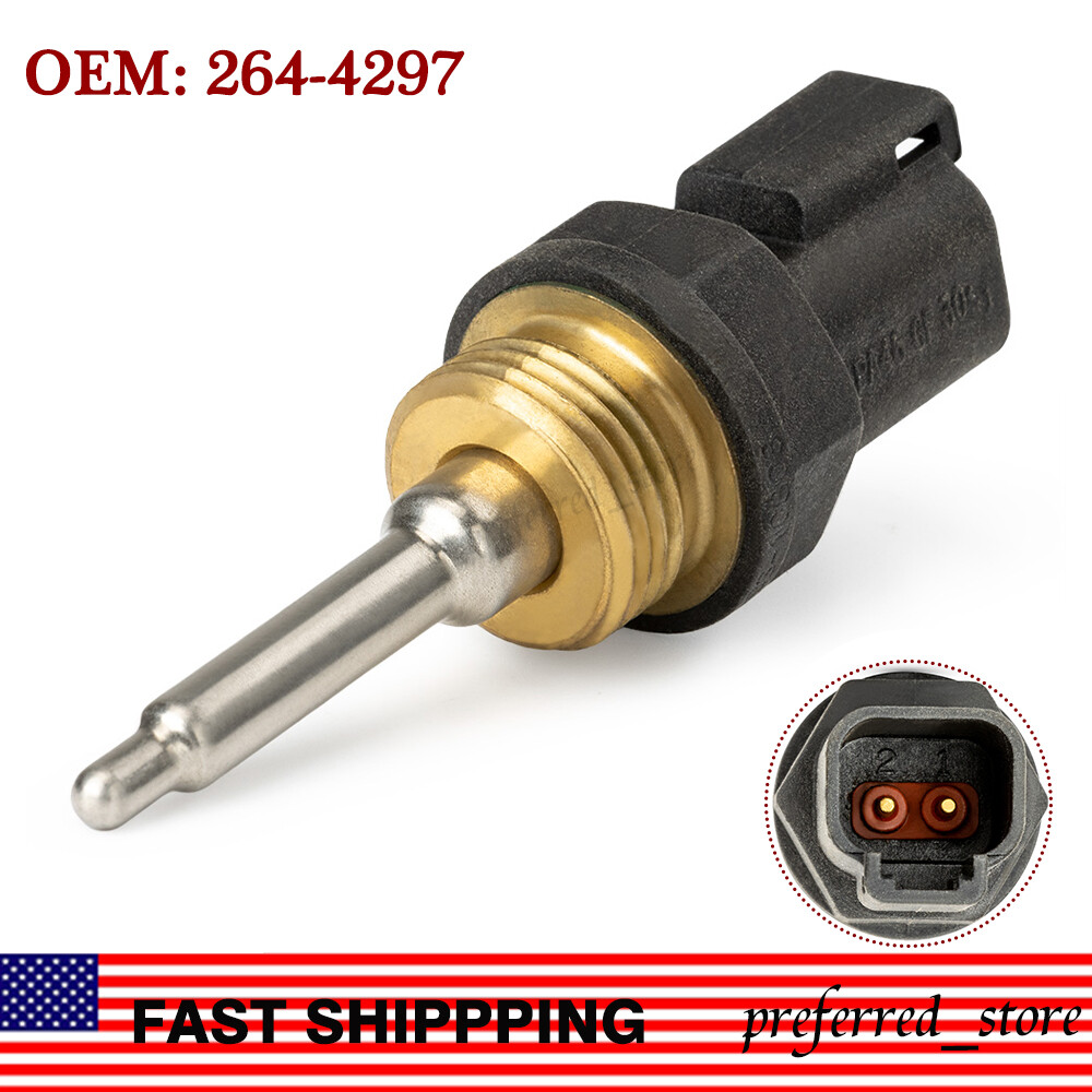 NEW 2644297 1309811 Temperature Sensor for Caterpillar CAT C7 3126 8YL ...
