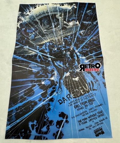 1993 Daredevil The Man Without Fear Promo Poster 11x17” Marvel MCU ...