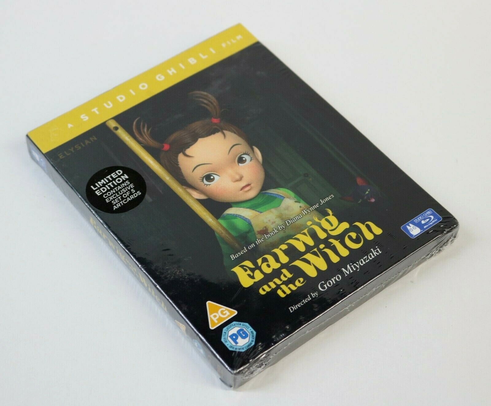 Earwig and the Witch Limited Edition Blu-Ray + DVD + 5 Artcards, Region ...