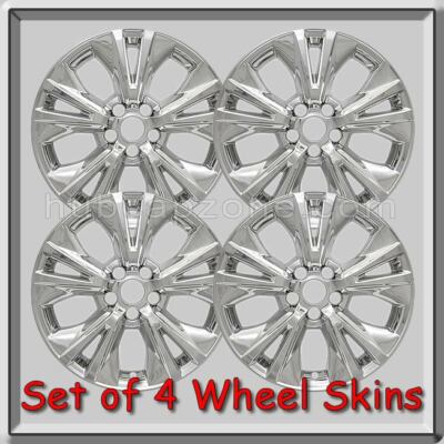 Toyota Highlander Wheel Skins Chrome Hubcaps 18" 2017-2018 Wheel Covers ...