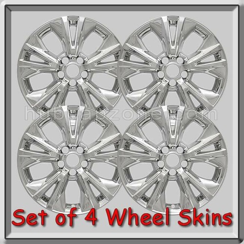 2015-2016 Toyota Highlander Wheel Skins Chrome Hubcaps 18" Wheel Covers ...