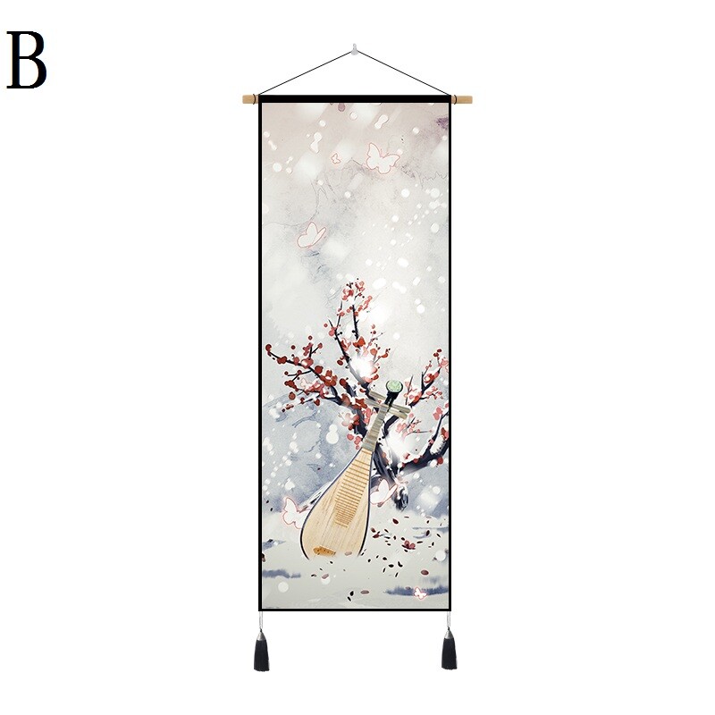 47X120cm Japanese Tapestry Banner Flag Home Wall Hanging Adorn Picture ...