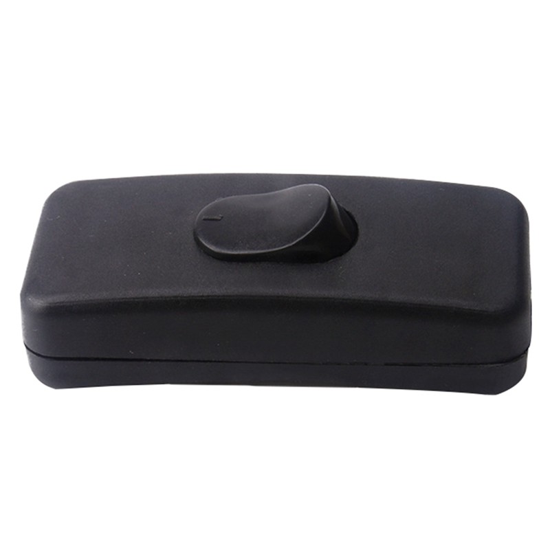 In-line ON/OFF Rocker Switch Table Desk Bed Light Lamp Cord 110-250V ...