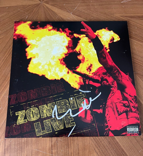 * ROB ZOMBIE * signed album * ZOMBIE LIVE * 1 | eBay