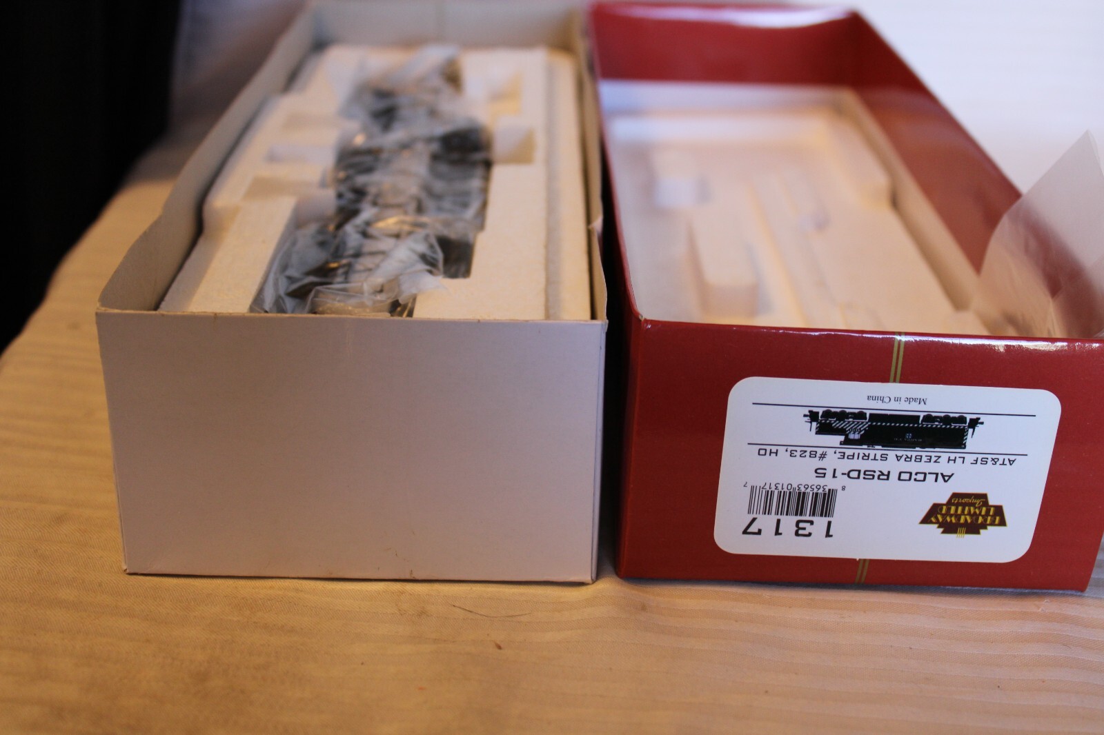 HO Scale BLI, Alco RSD-15 Diesel Locomotive, Santa Fe, Zebra Stripe ...