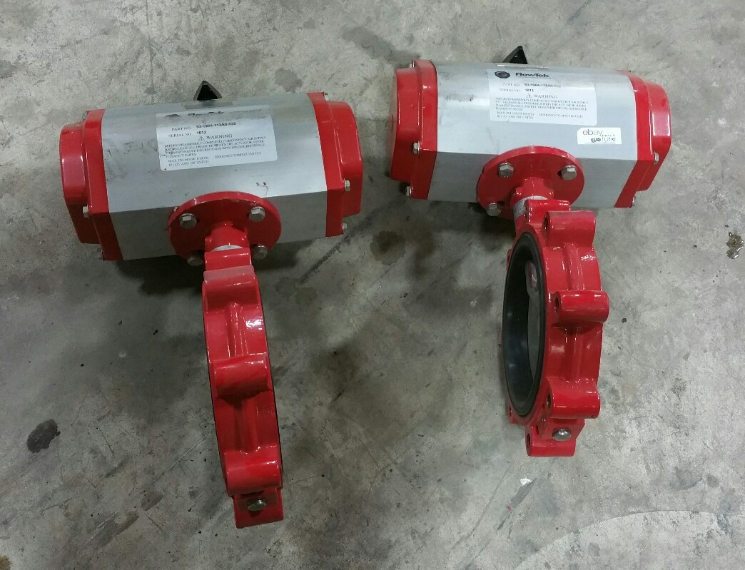 Flow-Tek Automator Pneumatic Actuator Valve 93-1604-113A0-532 #1322MW ...
