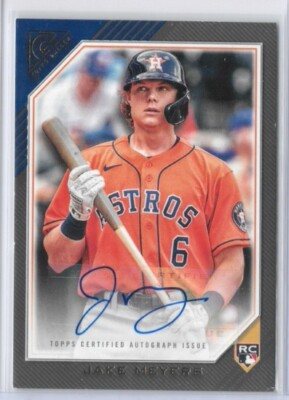 2022 Topps Gallery - Rookie Autographs #RA-JM Jake Meyers (AU, RC) | eBay