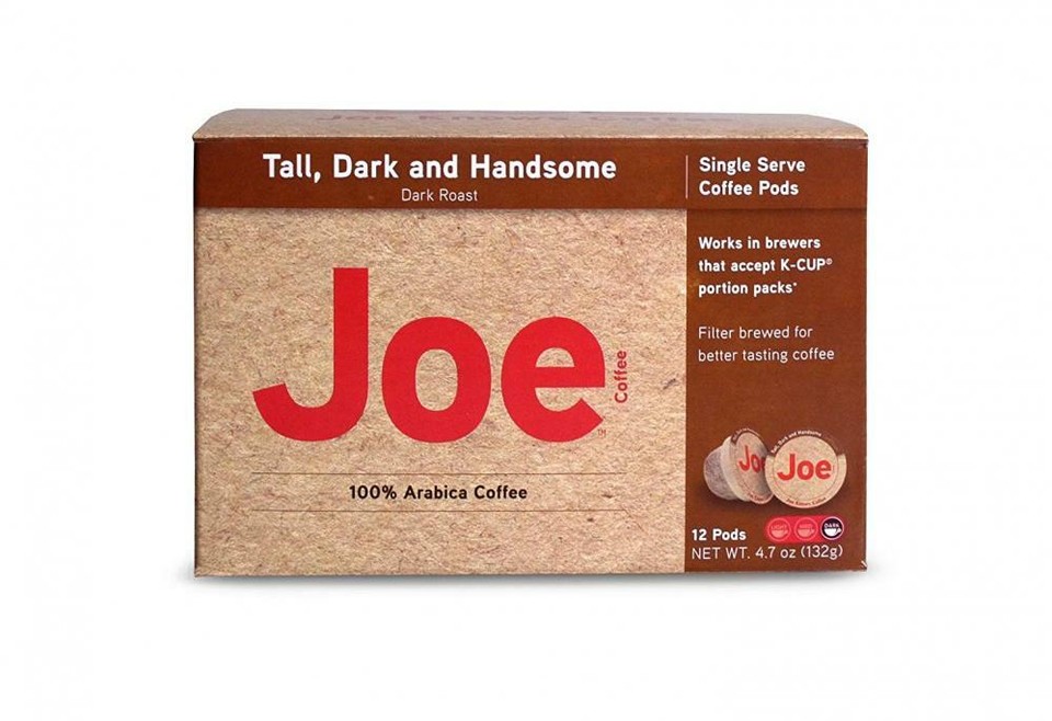 Joe Knows Coffee, Tall Dark and Handsome, Single Serve 12 Count (Pack ...