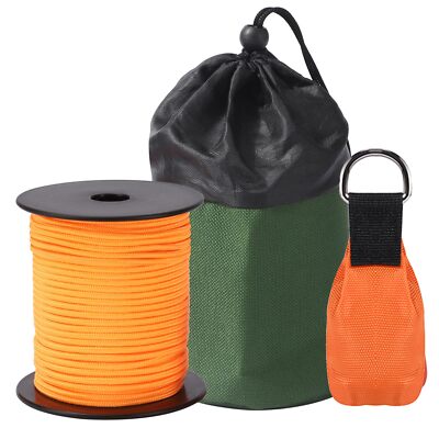 Arborist Throw Line Kit, Arborist Throw Weight and Line Kit, 164’ Ultra ...