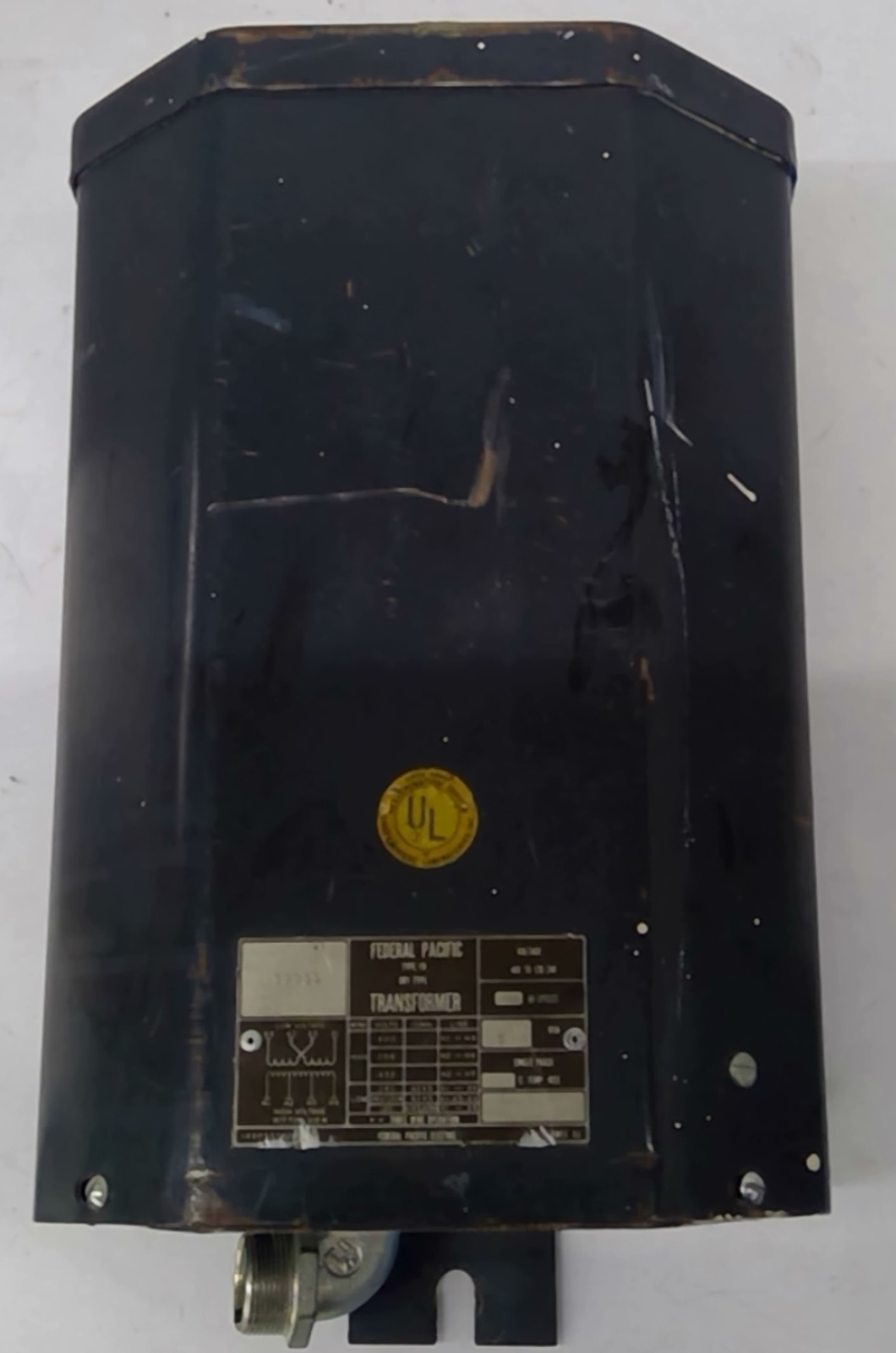 Federal Pacific 50033 Transformer 3 KVA 400-120/240 V | eBay