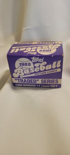 1985 Topps Traded Baseball Set | eBay