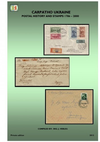 Jan Verleg - Carpatho Ukraine postal history and stamps 1786-2000 ...