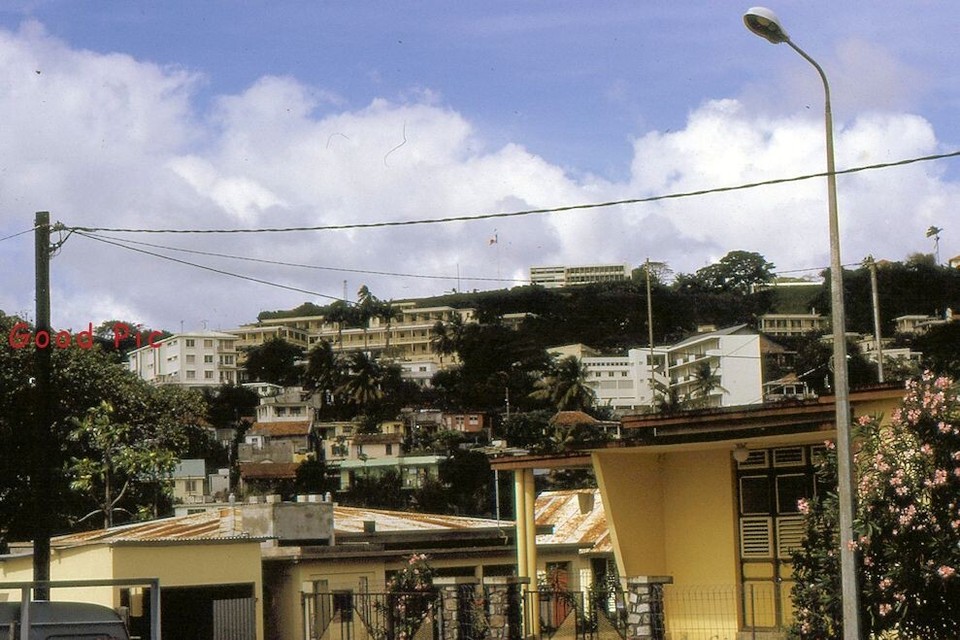 #SL75- yy Vintage 35mm Slide Photo- Martinique Buildings - 1972 | eBay