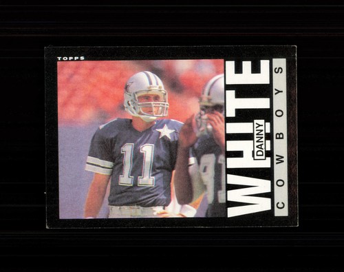 1985 Topps Football #51 Danny White Dallas Cowboys | eBay