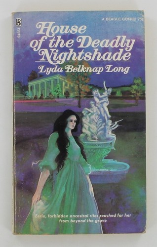 House of the Deadly Nightshade Lyda Belknap Long 1972 Beagle HP Lovecraft PB423 | eBay