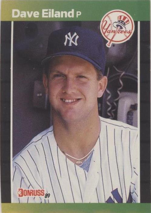 1989 Donruss - Dave Eiland #481 *Denotes* Next to PERFORMANCE (RC) for ...