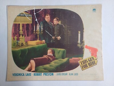 This Gun For Hire (1942) Robert Preston 1 Original Lobby Card *CHECK ...