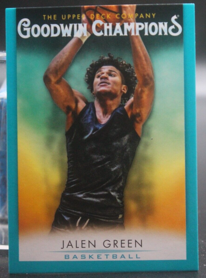 Jalen Green (RC) - 2021 Upper Deck Goodwin Champions #60 | eBay
