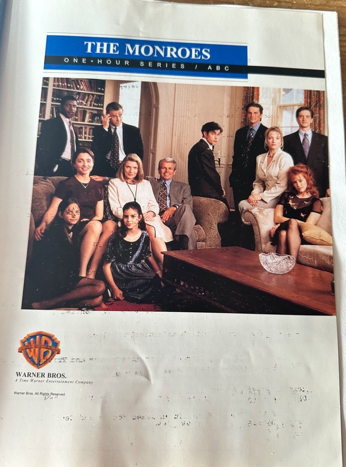 THE MONROES WILLIAM DEVINE SUSAN SULLIVAN TV SHOW PRESS KIT SLIDES | eBay