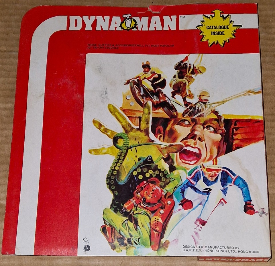 Dynaman Gi Joe Knock off ko Barter Toys 12' PARATROOPER Action Man ...