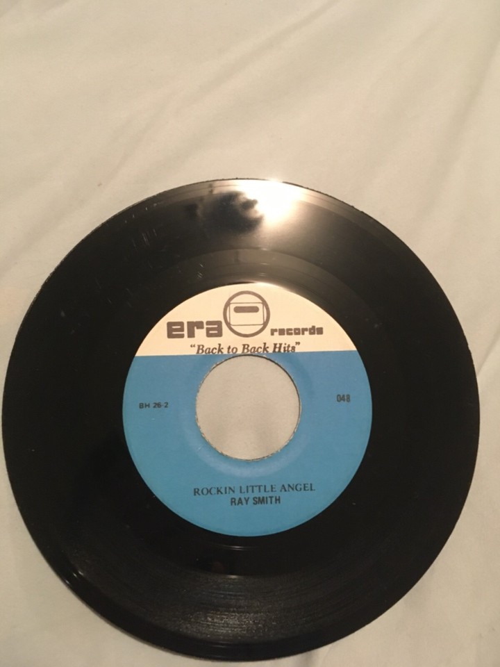 Ray Smith Rockin Little Angel / Tony Bellus Robbin The Cradle 45 Vinyl ...