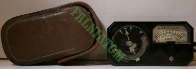 Vintage Weston Photronic Exposure Meter Model 650 with Leather Case | eBay