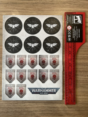 Warhammer 40k Combat Gauge, Battle Shock & Objective Markers | eBay