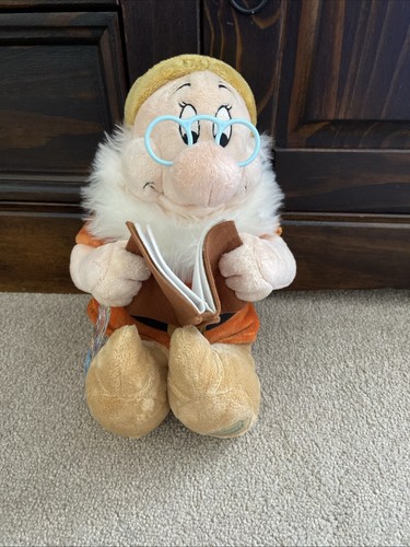 Doc Plush Soft Toy Snow White And Seven Dwarfs Disney Store | eBay UK