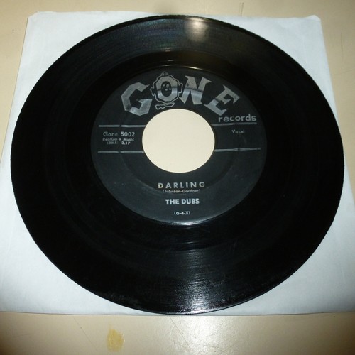 DOO WOP 45 RPM RECORD - THE DUBS - GONE 5002 | eBay
