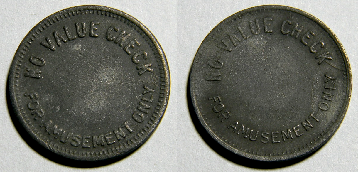 USA Unknown Antique Slot Machine Token (02300) | eBay