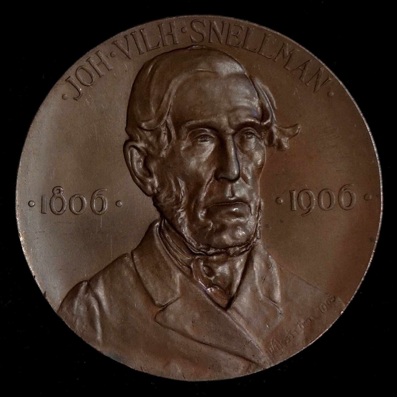 Art Nouveau Medal By Wikström 1906 Finnish Literature Society JV ...