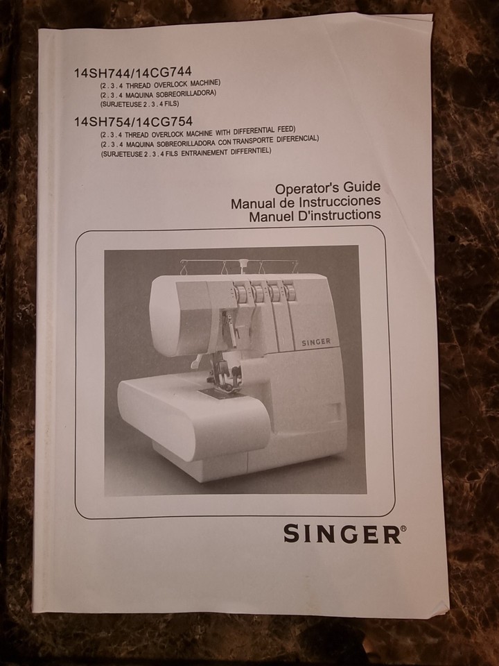 SINGER ProFinish 14CG754 OverLock Serger Machine | eBay