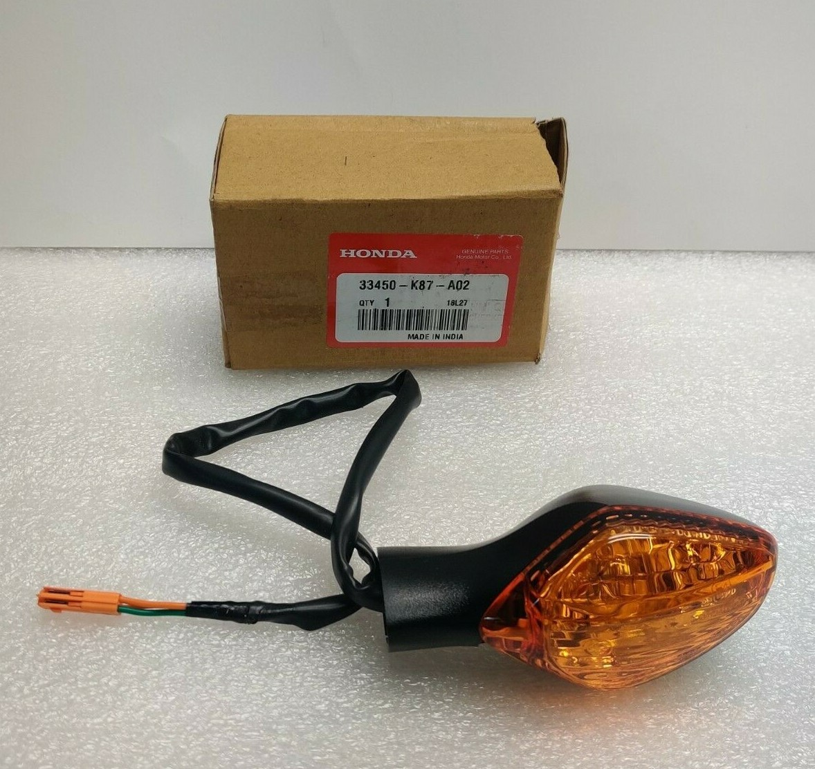 HONDA REBEL 300 500 17-19 LEFT FRONT TURN SIGNAL BLINKER OEM 33450-K87 ...