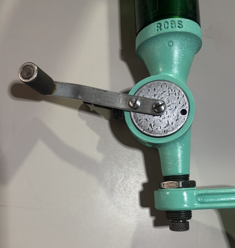 RCBS Uniflow II Powder Measure w/ RCBS Stand Free Shipping | eBay