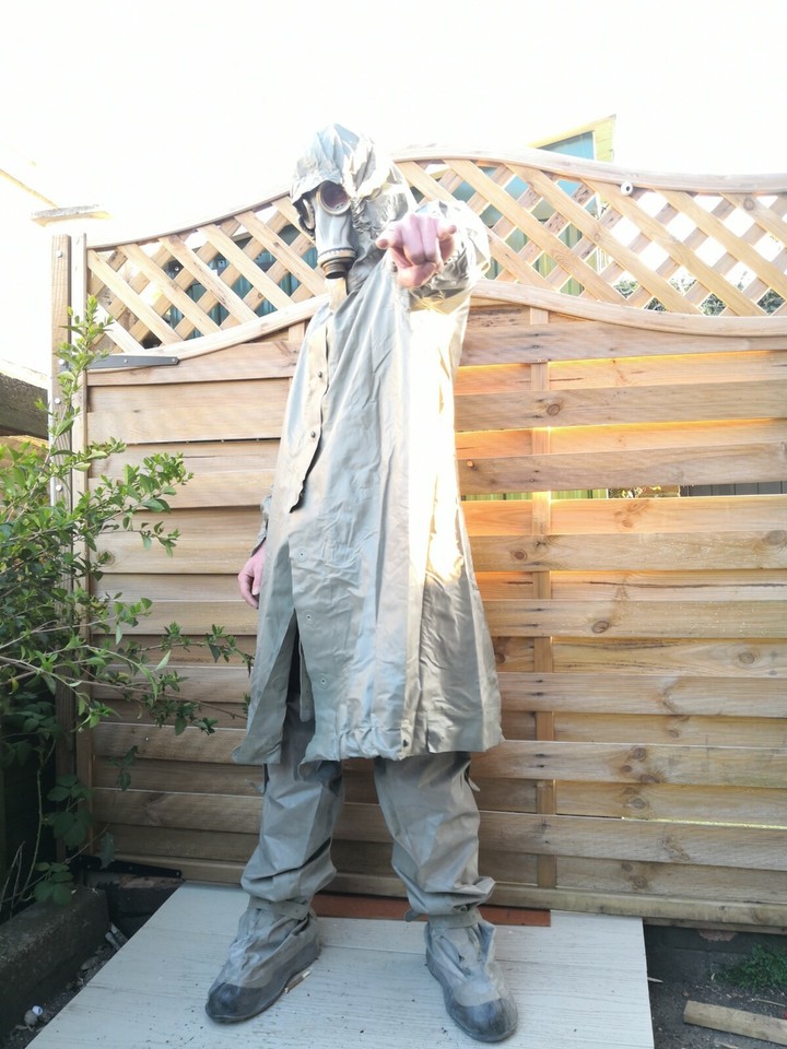 CHERNOBYL LIQUIDATOR BIOROBOT NBC SUIT GP5 GAS MASK FP5 FILTER ID11 ...