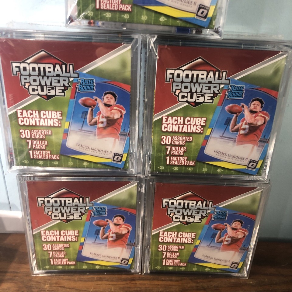 2025 NFL MJ Holdings Football Power Cube Sports Trading Cards NEW ...