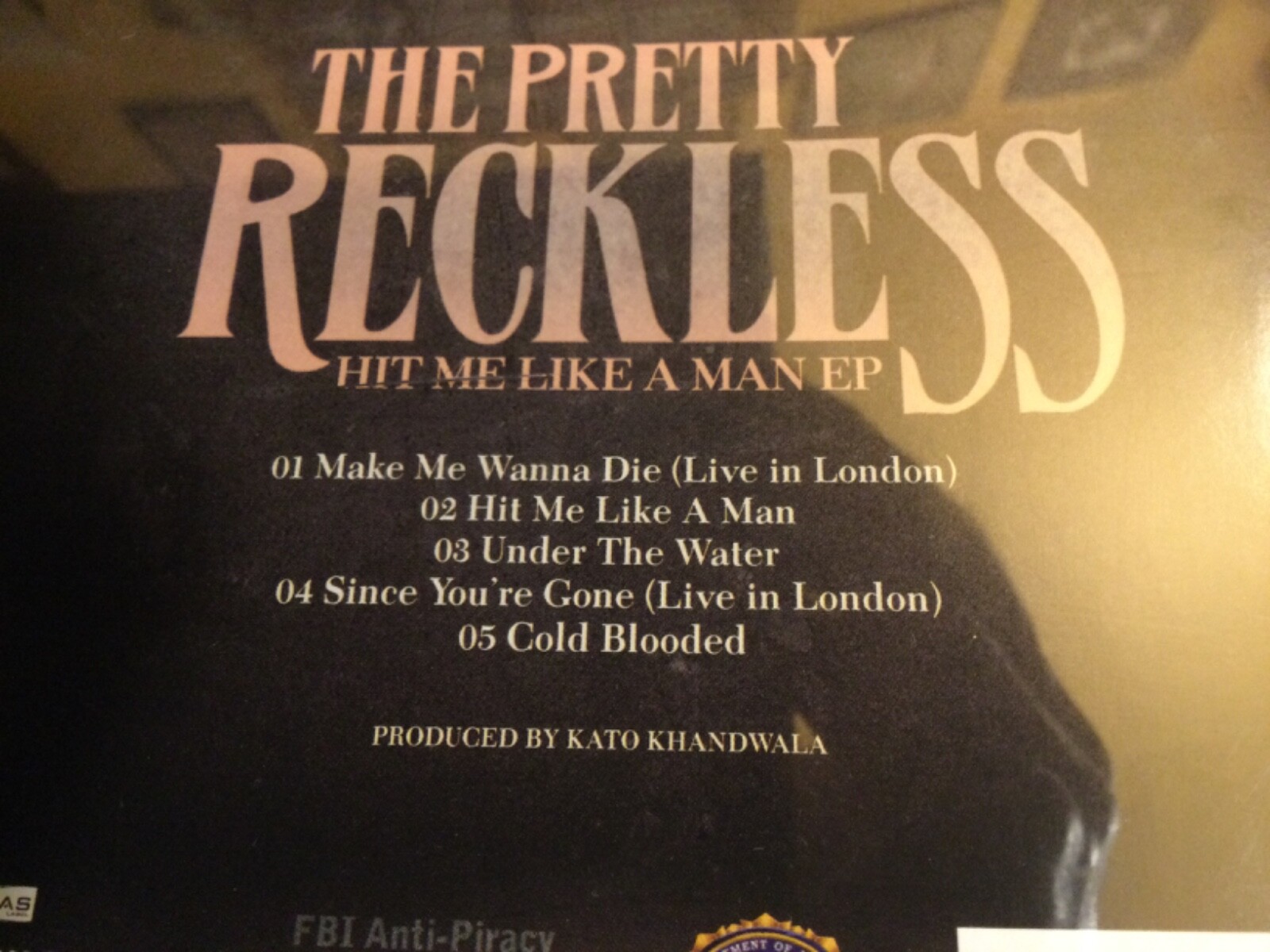 THE PRETTY RECKLESS - HIT ME LIKE A MAN EP (2012) CD Never Opened/No ...