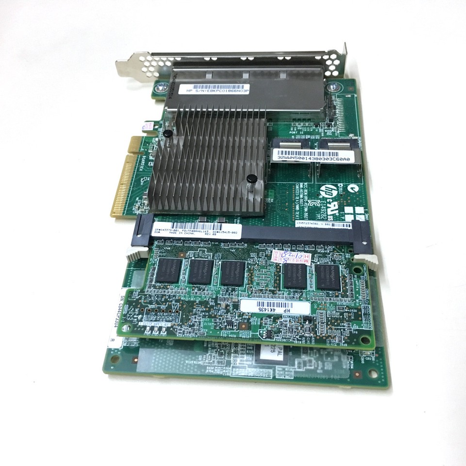 Hp Smart Array P822 / 2GB FBWC 6GB SAS RAID Controller 615418-B21 with ...