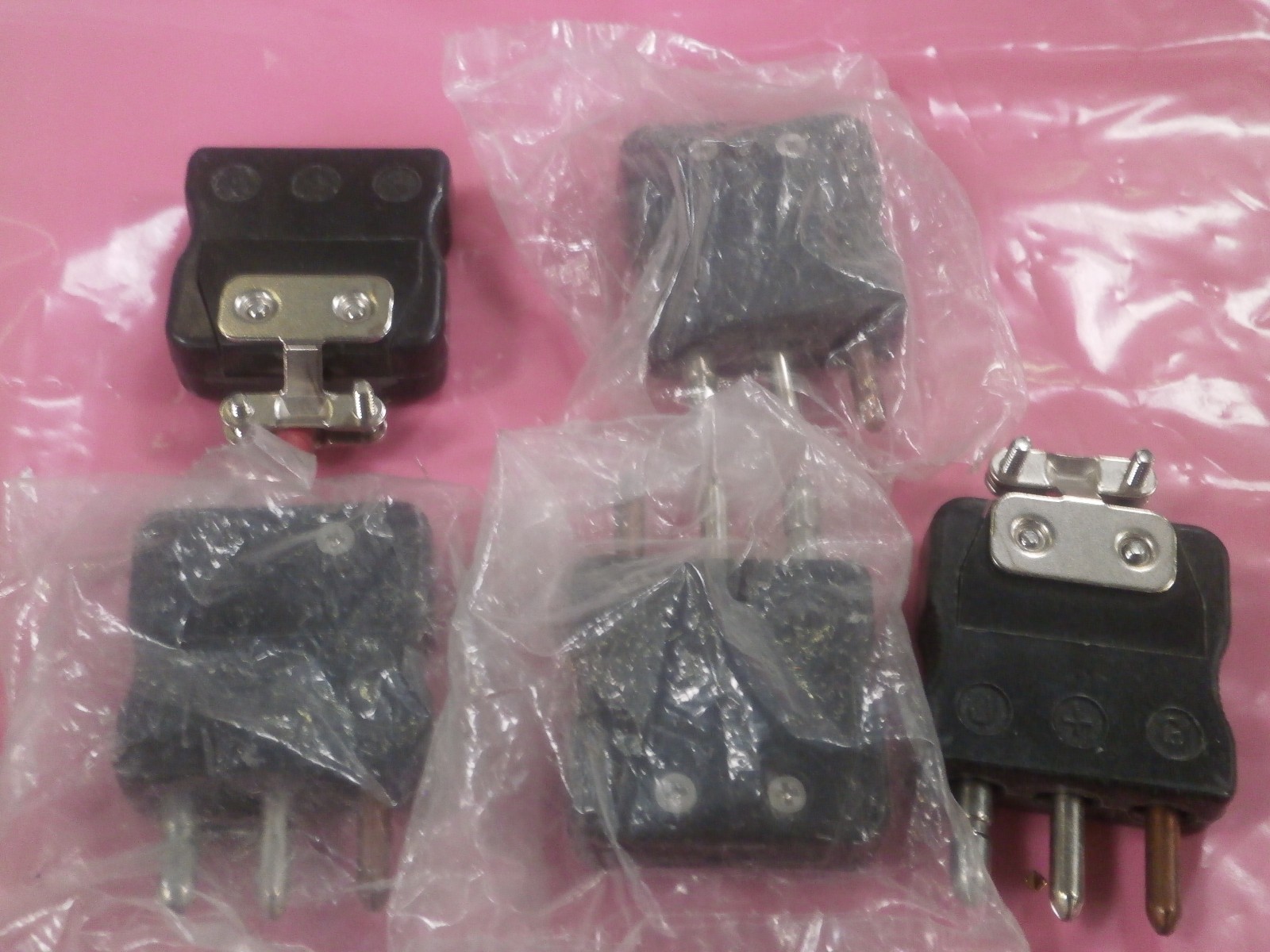 Marlin 3-Pole Connectors black J + G (Lot of 5 ) | eBay