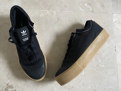 ADIDAS ORIGINALS X KARLIE KLOSS XX92 BLACK GUM UNISEX TRAINERS FY8207 ...