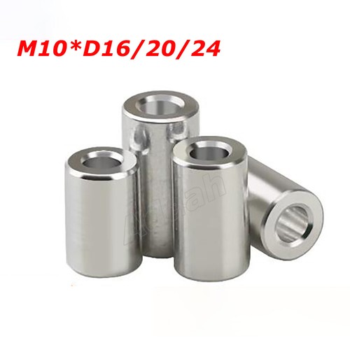 M10 Aluminum Spacers Standoff Alu Round Unthreaded Bushing Sleeve ...