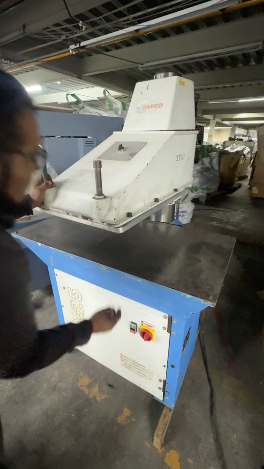 Samco SB-25 Die cutting press Clicker press 25 ton area 22"x22" | eBay