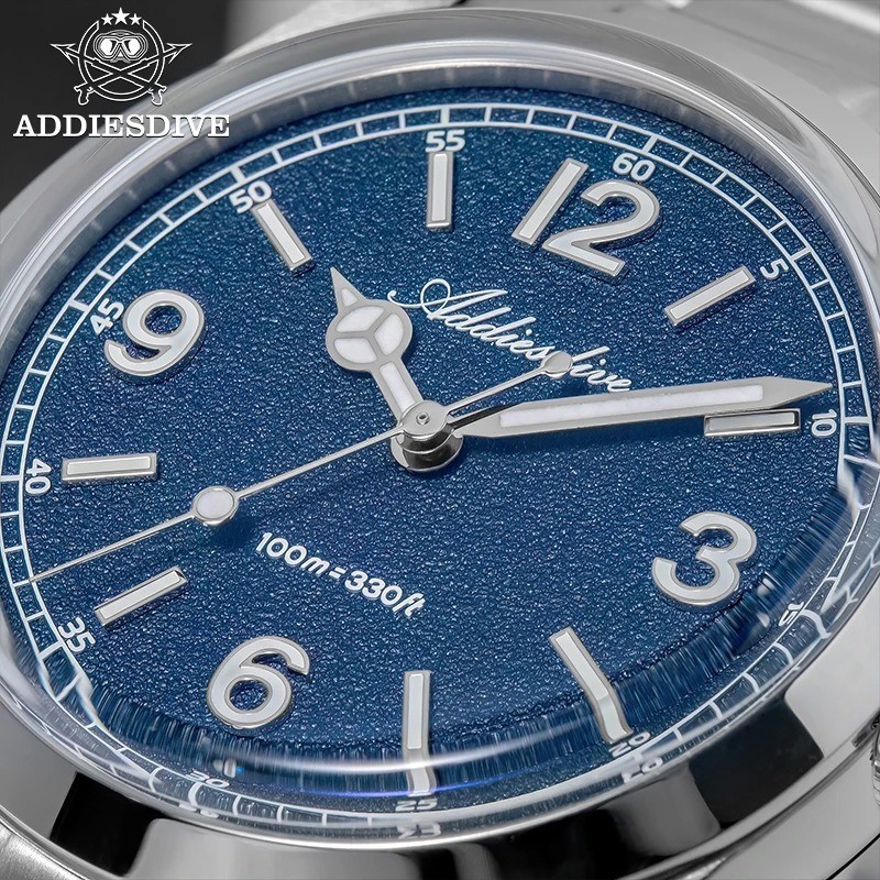 Addiesdive 36mm Men Quartz Dive Watch 100M Waterproof Luminous ...