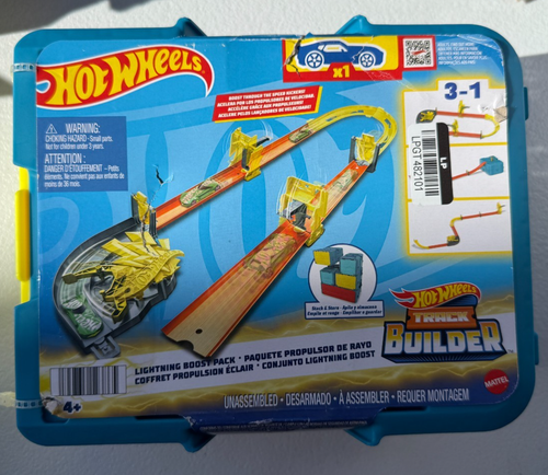 Hot Wheels Track Builder Lightning Boost Pack | eBay