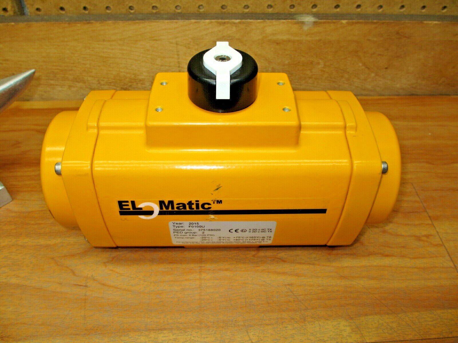 EL-O-Matic F0100U *PLZ READ* Valve Actuator Pneumatic | eBay